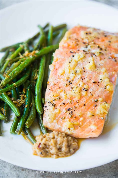 Slow Roasted Salmon With Rice Vinegar Vinaigrette What To Cook Today