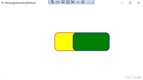 Wpf系列十一：图形控件rectanglegeometrywpf Rectanglegeometry Csdn博客