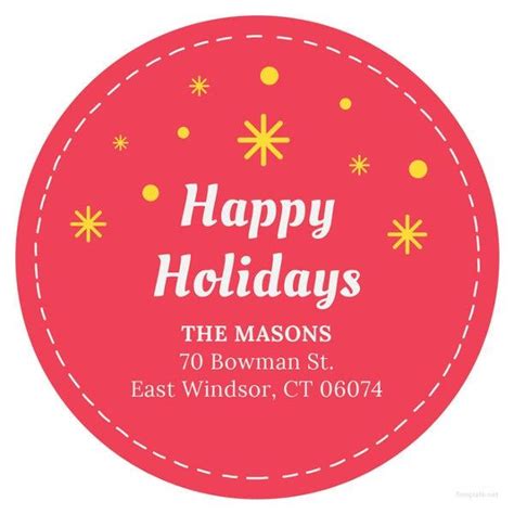 Pin På Label Template