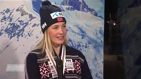 Au Coeur Des Mondiaux Super G Entretien Avec Kajsa Vickhoff Lie Nor Play Rts