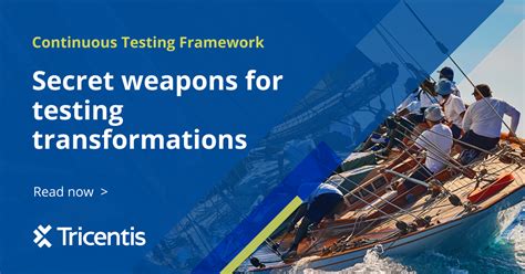 secret weapons for testing transformations tricentis