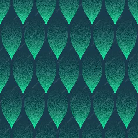 Premium Vector Dragon Scale Seamless Pattern Trend Vector Mint Green Classy Abstract Background