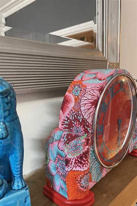 How To Turn An Upcycled Clock Into A Stunning Mantle Piece Pillar Box