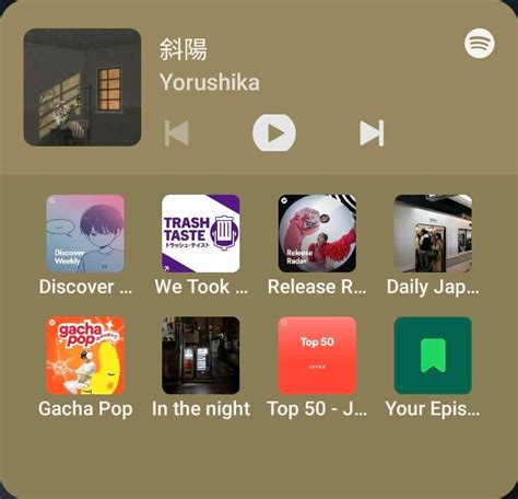 New Widget Spotify R Galaxyzflip