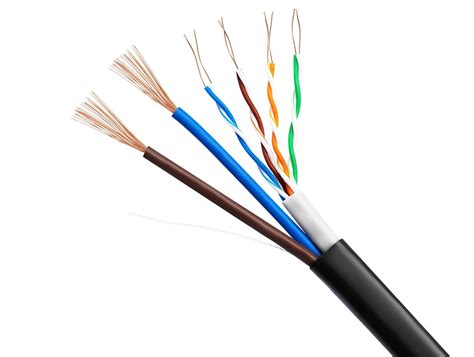 High Quality Hybrid Fiber Electric Cable Fiber Optic Cable