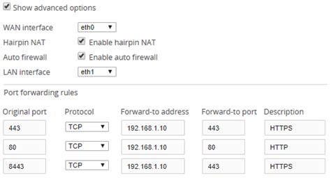 edgerouter 포트포워딩과 목적지 nat — buffeng docs documentation