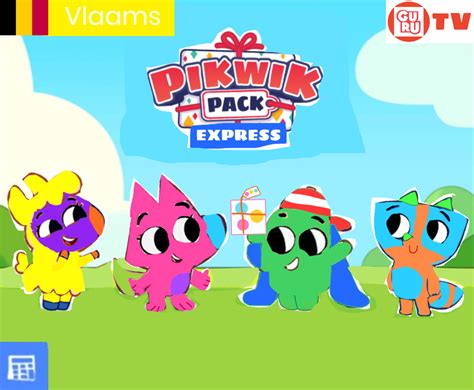 Pikwik Pack Express Cover Guru Tv Belgium By Dvdnart On Deviantart