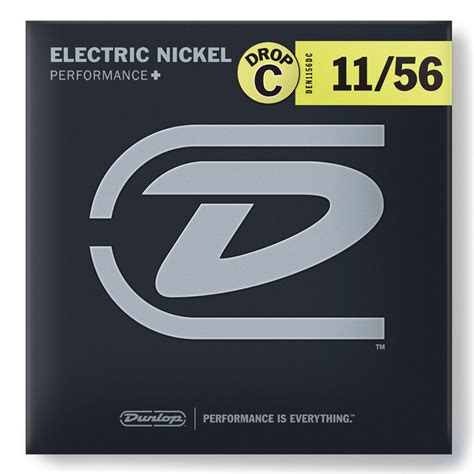 ელექტრო გიტარის სიმები Dunlop Den1156dc Eg Nkl 1156 Drop C 6set