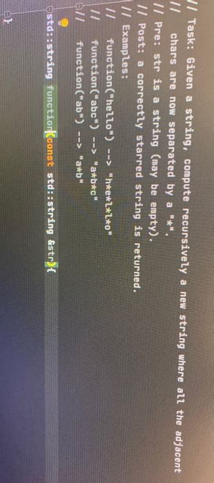 Solved Jl Task Given A String Compute Recursively A New