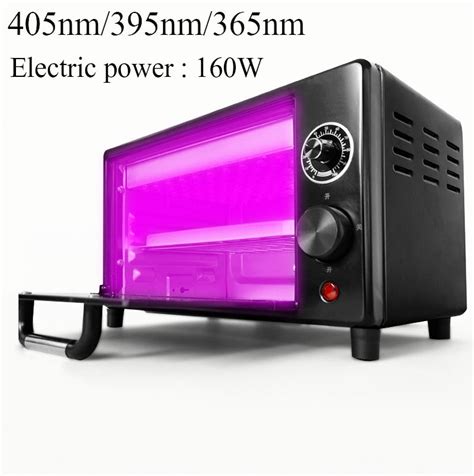Uv 경화 박스 Led 자외선 램프 Sladlp 3d 인쇄 수지 모델 작동 이차 경화 Oca 스크린 수리 405nm