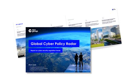 Global Cyber Policy Radar Ncc Group