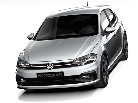 폭스 바겐 폴로 Gti 2020 3d 모델 129 Obj Max Lwo Fbx C4d 3ds Free3d