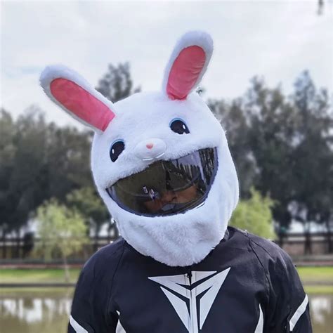 Motorcycle Helmet Covers Funny Cartoon Plush Helmet Protective Cover