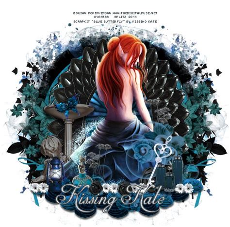 Rias Psp Paradise Blue Butterfly Ct Ptu Tutorial Kissing Kate