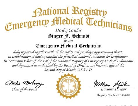 I Am Thrilled To Announce After Passing My National Registry And Ct State Skill Exam I Am A
