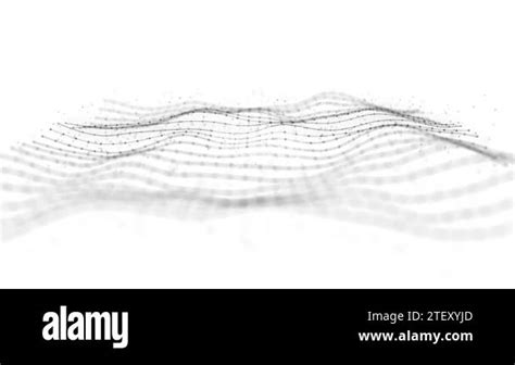 Abstract Network Mesh Waving Fx Background Loop 4k Animation Of An Abstract Fractal Background