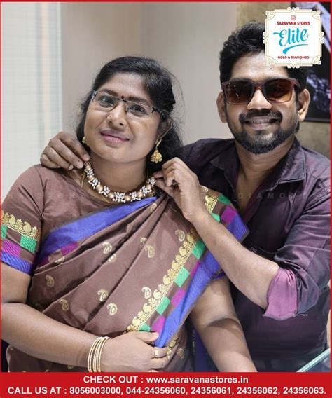 Mr And Mrs Vinoth Resplendent In Gorgeous Diamond Necklace Jhumka
