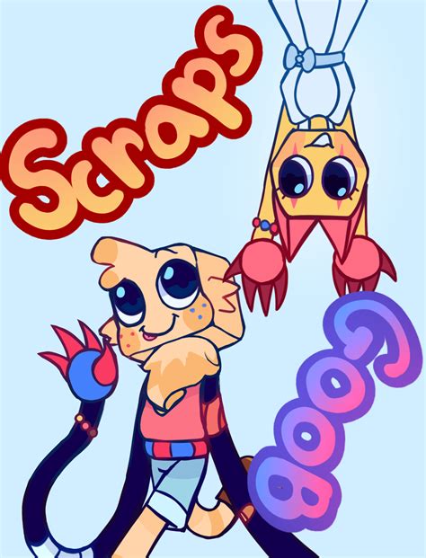 Scraps And Goob Dandys World Милые рисунки Рисунки персонажей Данди