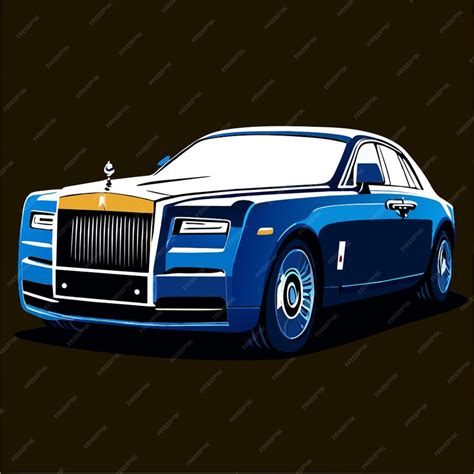 Rolls Royce Vector Illustration Premium Ai Generated Vector