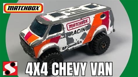 Restoration Matchbox 4x4 Chevy Van Matchbox Racing Van Matchbox