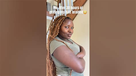 Pov You Just Got Your Hair Done😅 Hair Hairstyle Braids Trending