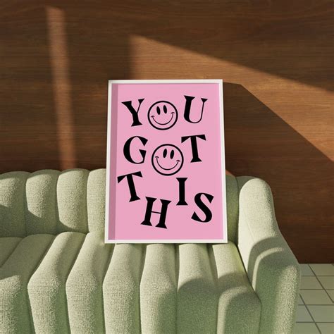 Smiley Face Art Prints Gallery Aesthetic Room Decor Set Of 3