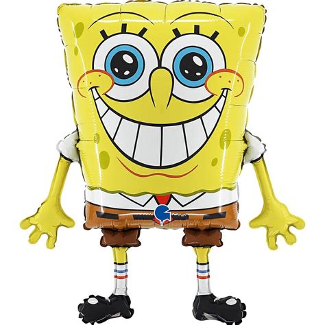 Spongebob Squarepants Supershape Balloon 23″ Foil Tons Of Fun Balloons