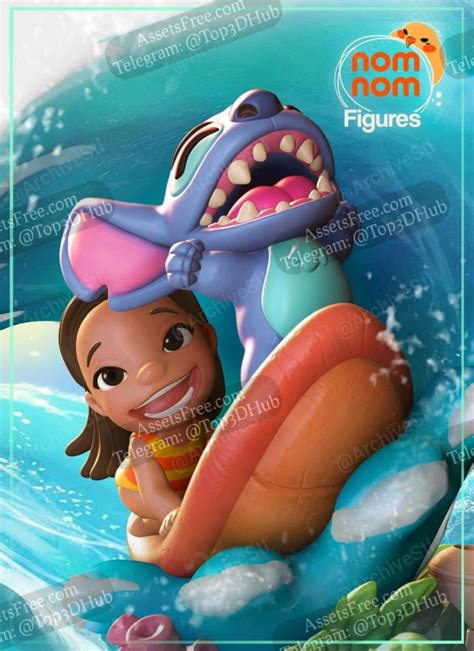 Chibi Lilo And Stitch Ohana Adventures Free High Quality Models