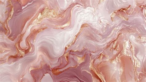 Abstract Liquid 3d Fluid Render Background With Elegant Swirls Stock Illustration Illustration