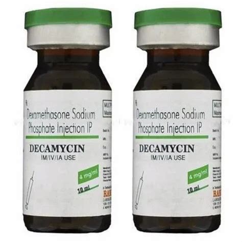 Decamycin Dexamethasone Sodium Phosphate Injection Ip At ₹ 1500vial In