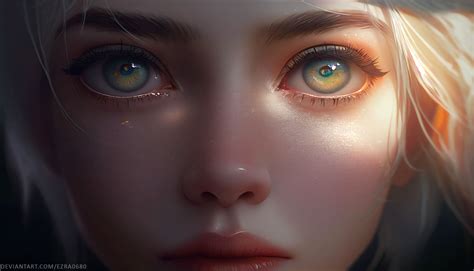 Close Up Girl 3 By Ezra0680 On Deviantart
