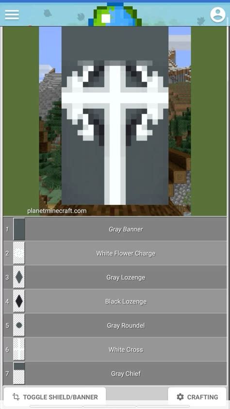 Minecraft Banner Designs Cross