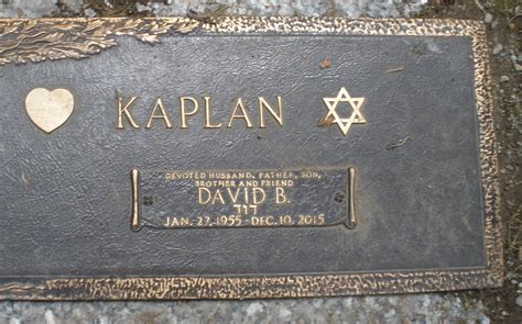 David B Kaplan 1955 2015 Find A Grave Memorial