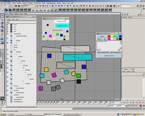 ui editor for maya free interface display scripts plugins