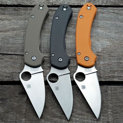 Spyderco Para 3 Lightweight Lw Scales Agent Series Linerless