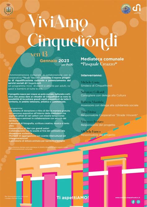 Presentazione Progetto Culturale “viviamo Cinquefrondi” Capo Sud