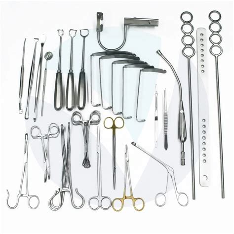 Tonsillectomy And Adenoidectomy Instruments Set Of 23 Pcs Veosurg Instruments