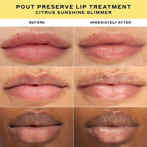 Køb Pout Preserve Peptide Lip Treatment Glimmers Citrus Sunshine Fra