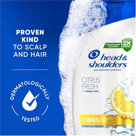 Head And Shoulders Citrus Fresh Anti Dandruff Shampoo Uk