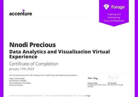 Precious Nnodi On Linkedin Dataanalytics Experience Datavisualization Accenture 19 Comments