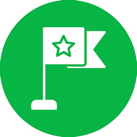 Waving Flag Vector Icon 15570097 Vector Art At Vecteezy