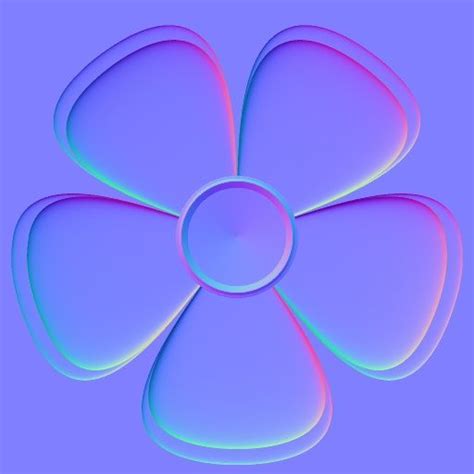 Foxxees Flower Power Effect Normal Map