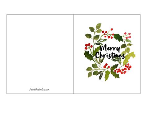 20 Free Printable Christmas Cards To Send To Everyone Worksheets Library