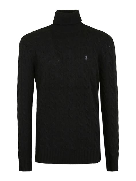 Polo Ralph Lauren Long Sleeve Pullover In Black Modesens
