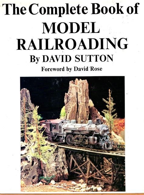 The Complete Book Of Model Railroading By Sutton David Good Hardcover 1964 Reprint Not