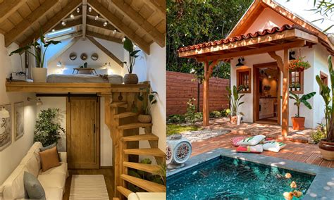 Tiny Wooden House With Pool Life Tiny House