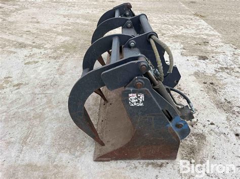 Bobcat Telehandler Mount Grapple Bucket Agriculture Bigiron Bobcat Telehandler Mount Grapple Bucket Agriculture Bigiron