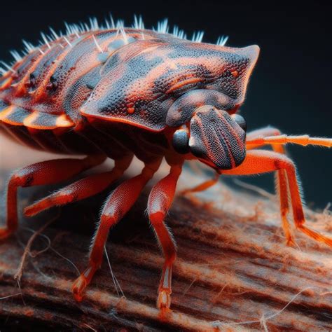 Premium Ai Image Cockroach On A Leaf Macro Insect Backgroun