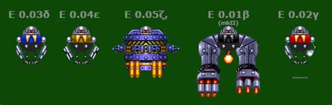 I Made Some Sprites Of Some E Series Prototype Robots Hope You Guys Like Em R Sonicthehedgehog
