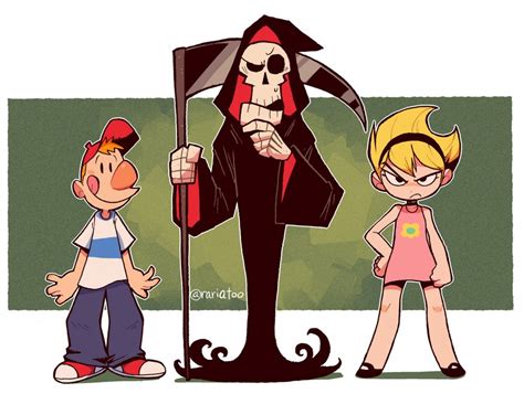 Mandy Grim And Billy The Grim Adventures Of Billy And Mandy Drawn By